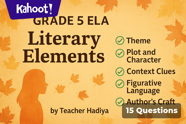 #Grade 5 ELA SC Ready #Literary Elements: Theme, Plot, Figurative ...