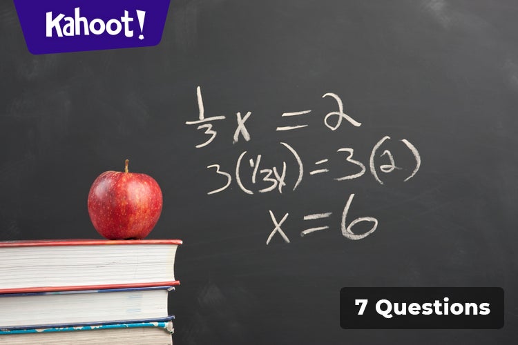 7th Algebra #1 - Kahoot! Quiz