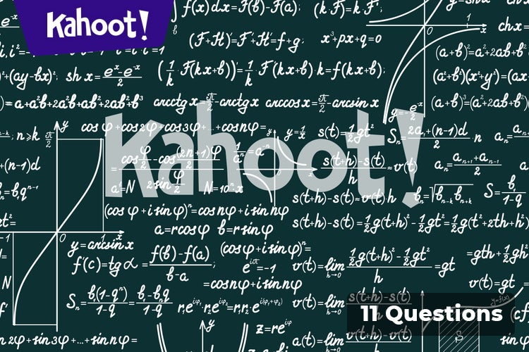 Algebra Function Notation Kahoot Quiz 7932