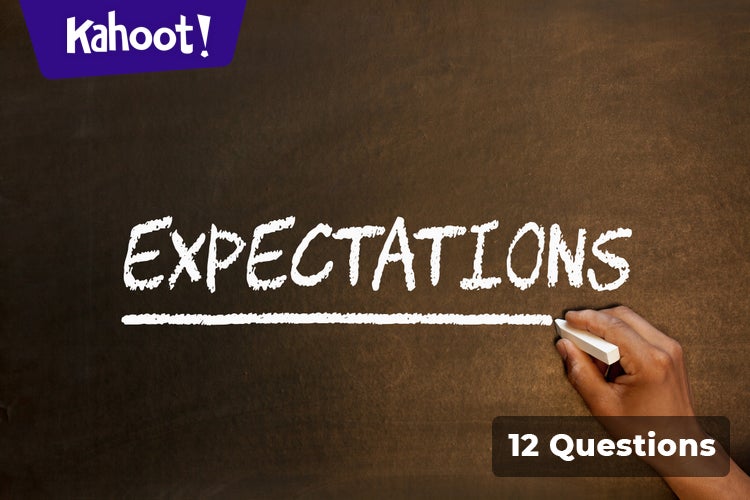 EXPECTATIONS: WEEK 1 - Kahoot! Quiz