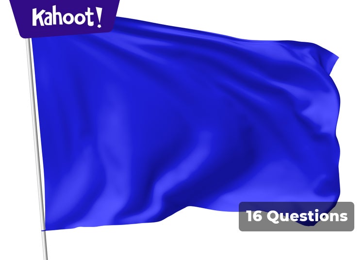 Guess the flag (Blue) - Kahoot! Quiz