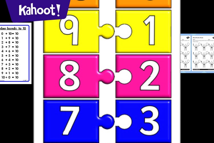 Number bonds to 10 - Kahoot! Quiz
