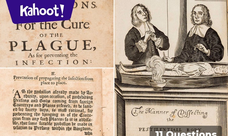The Great Plague - Events Quiz - Kahoot! Quiz