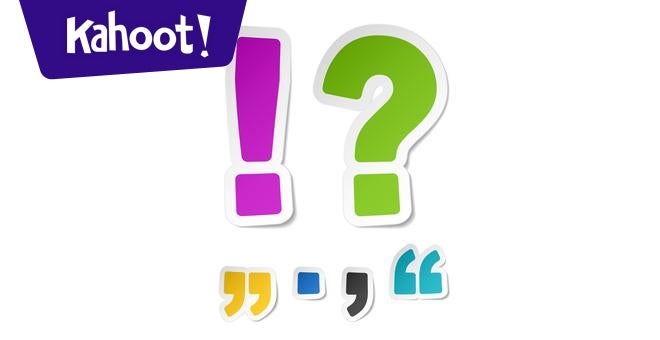 Punctuation Marks - Kahoot! Quiz