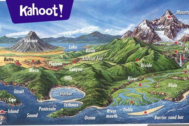 Rock Cycle and Landforms - Kahoot! Quiz