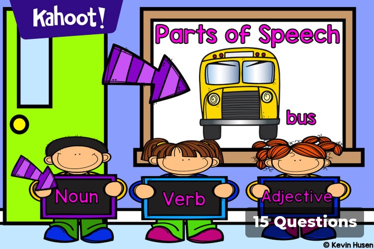 Parts of Speech (2nd Grade Back to School Language Arts Kahoot!) Second ...