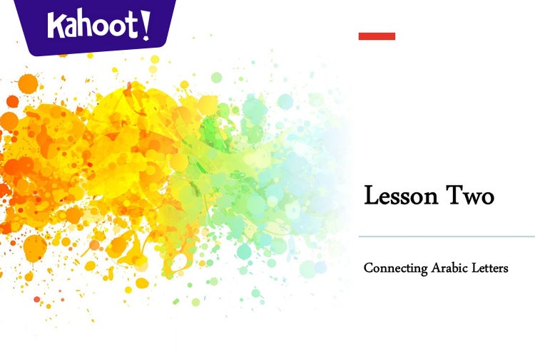 Can you find the letters in this word? II - Kahoot! Quiz