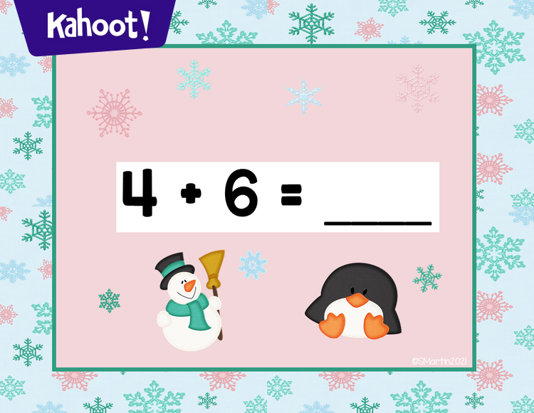 Winter Adding - Kahoot! Quiz