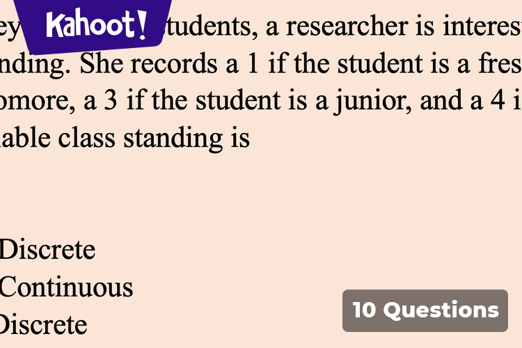 UNIT 1 QWUIZ 1 REVIEW - Kahoot! Quiz