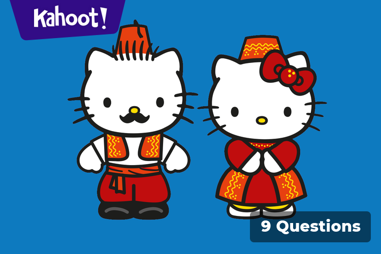 Diferentes formas de decir "adiós" con Hello Kitty y Amigos - Kahoot! Quiz