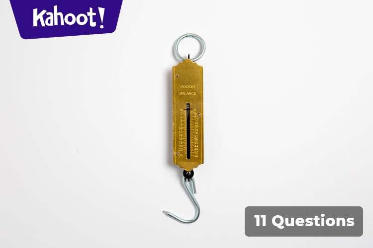 02- Mass & Weight - Kahoot! Quiz
