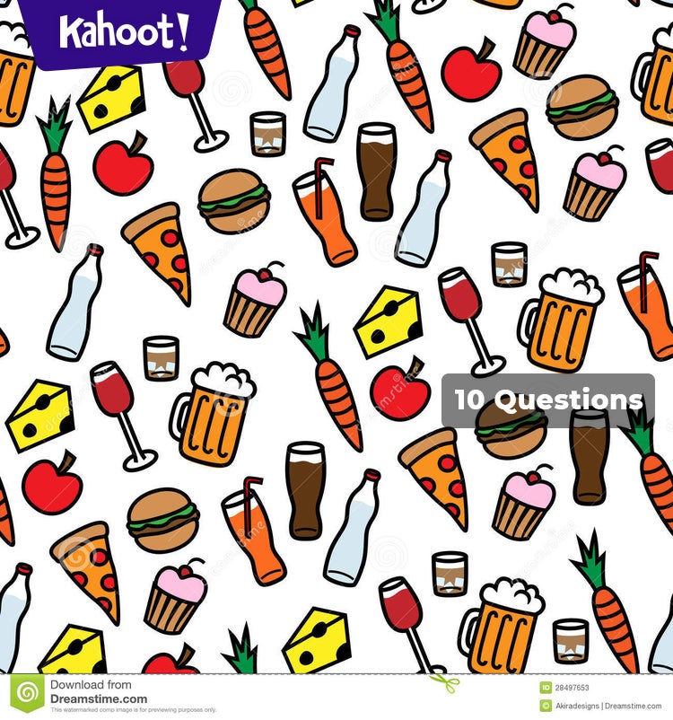 Primary 3 Unit 2 Food and Drinks - Kahoot! Quiz