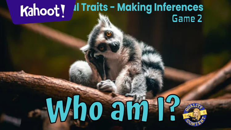 Who Am I? Animal Traits Poll Game 2 - Kahoot! Quiz