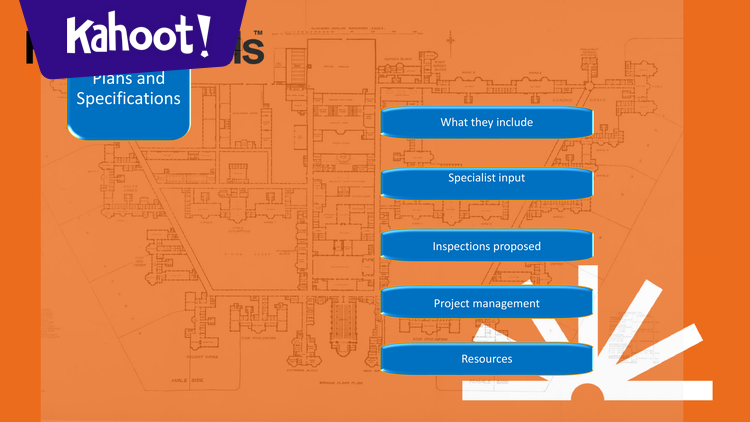Building Plans and Regulations - Kahoot! Quiz