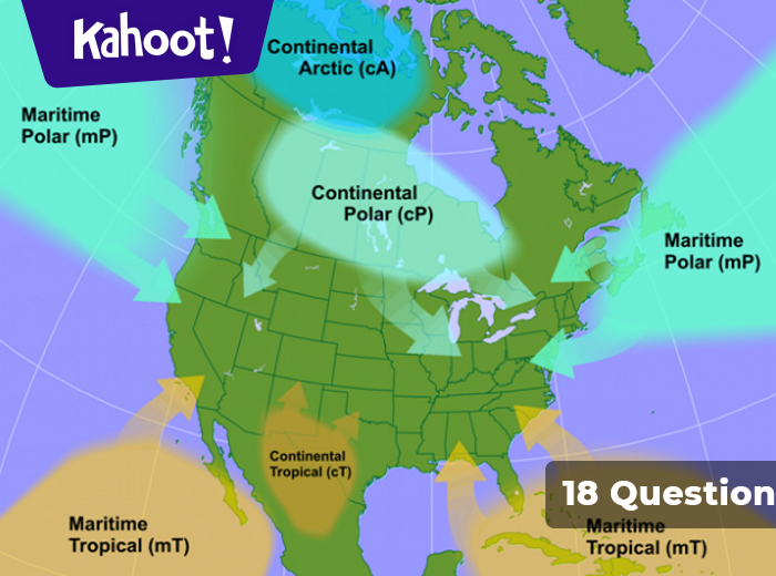 6 - Air Masses and Changing Weather - Kahoot! Quiz