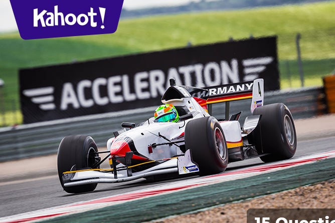 Acceleration - Kahoot! Quiz