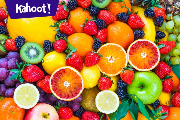Food, Fruits, and Vegetables - Kahoot! Quiz