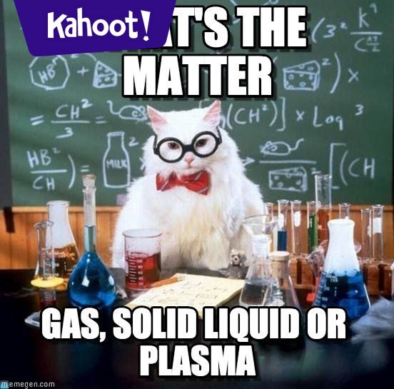 Chemistry Matter Unit Review - Kahoot! Quiz