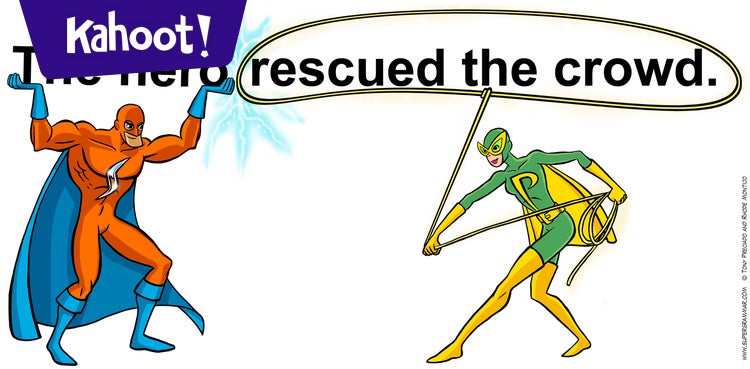 Simple Subject and Predicate (Verb & Noun) - Kahoot! Quiz