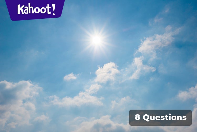 La météo - Kahoot! Quiz