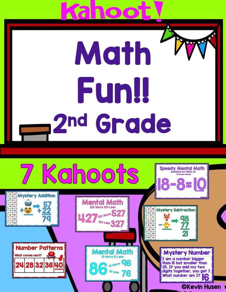 Math Fun for 2nd Grade! (Second Grade Math Kahoots!) - Kahoot! Course
