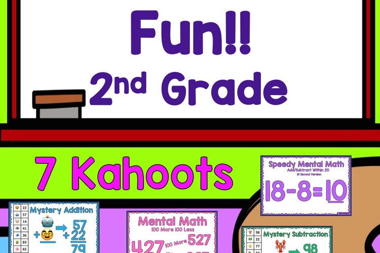 Math Fun for 2nd Grade! (Second Grade Math Kahoots!) - Kahoot! Course