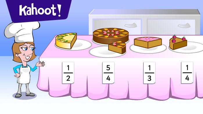 Duplicate of Fractions 1 - Kahoot! Quiz