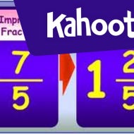 Improper Fractions to Mixed Numbers - Kahoot! Quiz