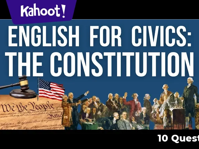 US Constitution | Video Lesson & Kahoot with Vocabulary Emphasis for ...
