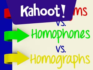 Homophones and Homographs - Kahoot! Quiz