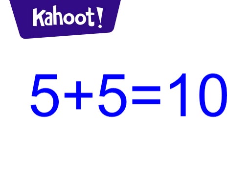 Addition - Kahoot! Quiz