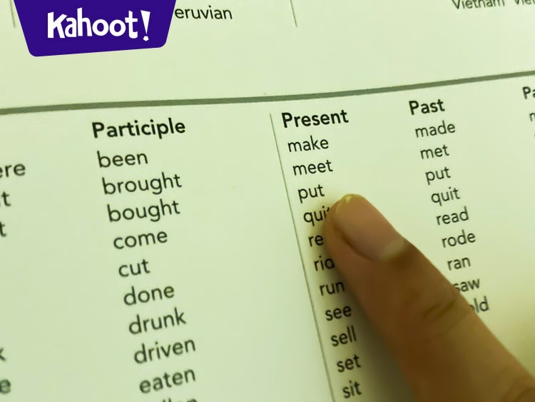 Solutions 2D - Verb Patterns - Kahoot! Quiz