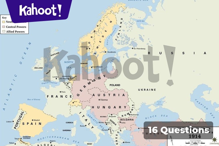 Duplicate of Duplicate of World History: World War I - Kahoot! Quiz