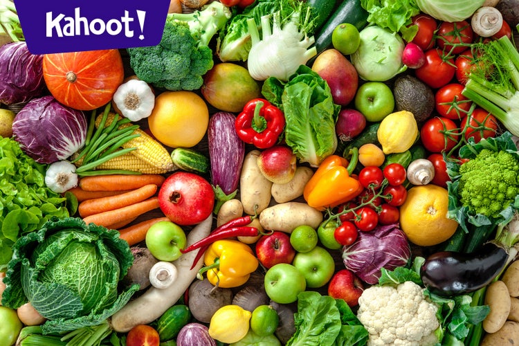 Fruits and vegetables - Kahoot! Quiz