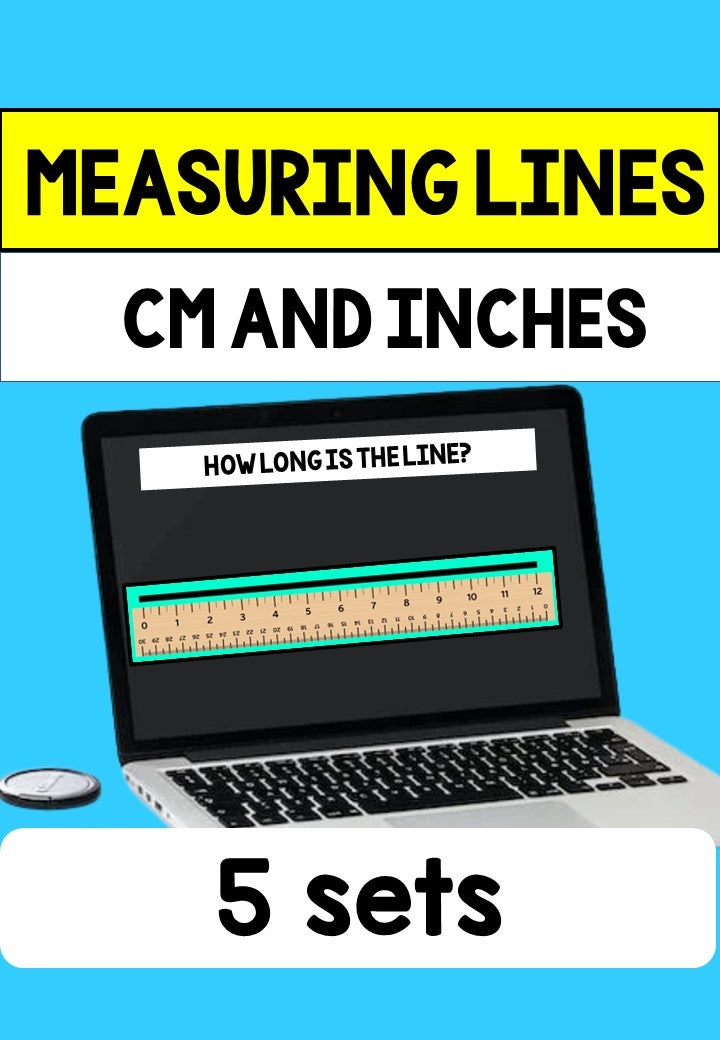 Measuring Lines - How Long is the line? (cm and inches) - Kahoot! Course