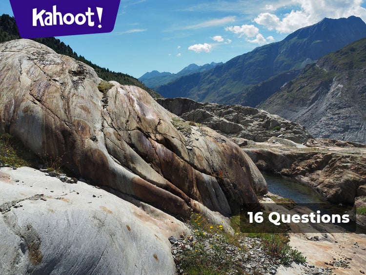 12.2. Glacial landforms GCSE Geography AQA - Kahoot! Quiz
