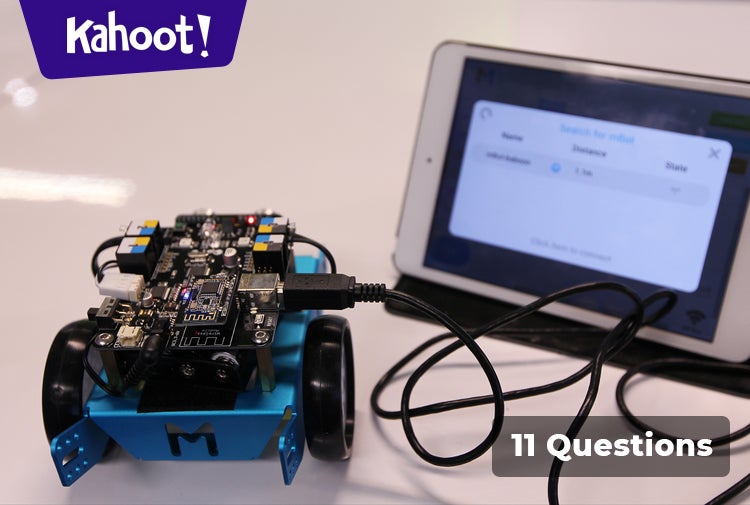 Le robot mBot - Kahoot! Quiz