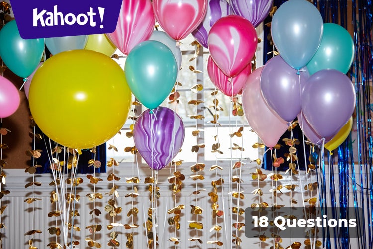 Birthday Party Preparations - Kahoot! Quiz