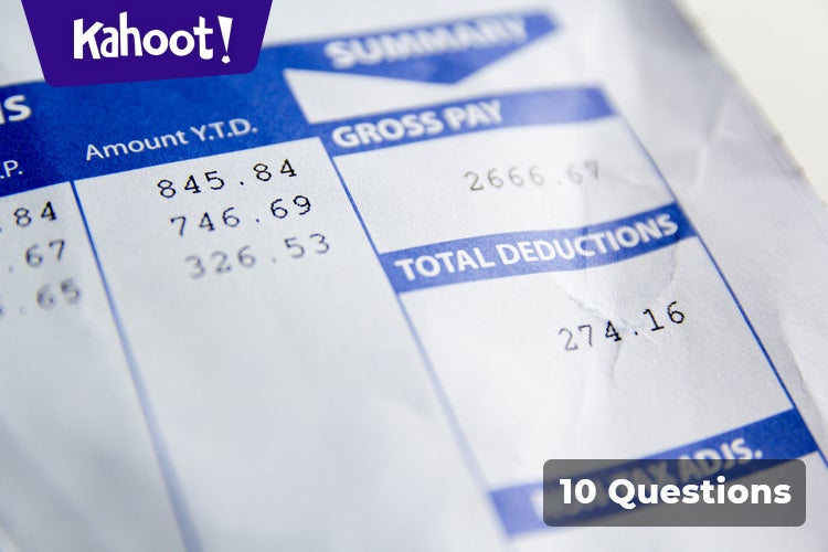Wages - Kahoot! Quiz