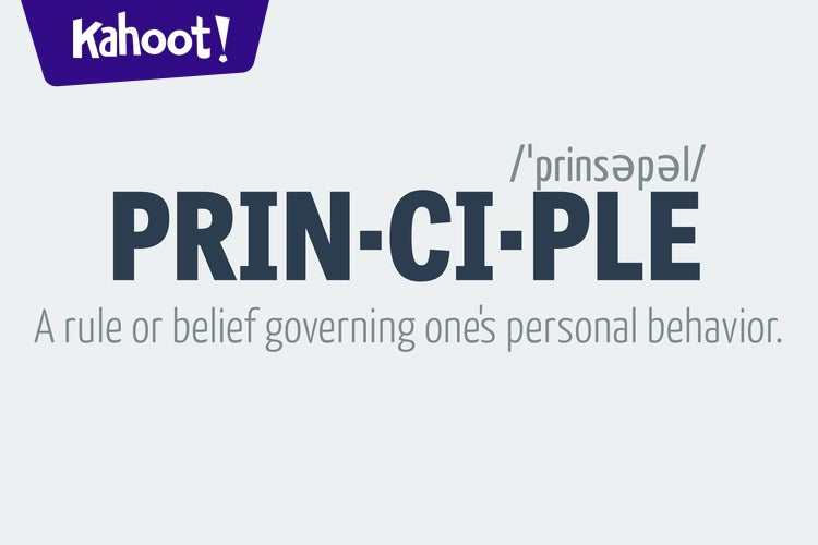 21 Values Ranking - Kahoot! Quiz
