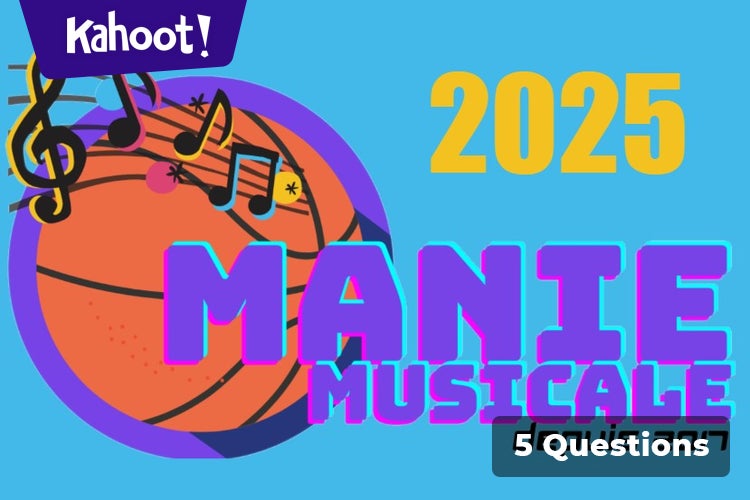 VOTE #13 MANIE MUSICALE 2025 - Kahoot! Quiz