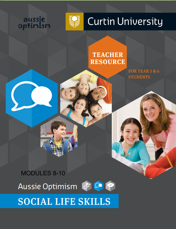 Aussie Optimism - Social Life Skills Modules: 8-10 - Kahoot! Quiz