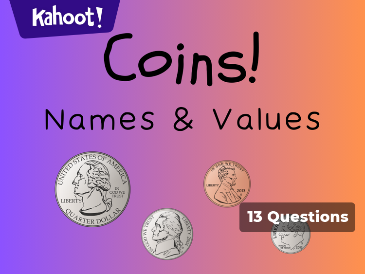 COINS! Names & Value of Penny, Nickel, Dime & Quarter. US Money ...
