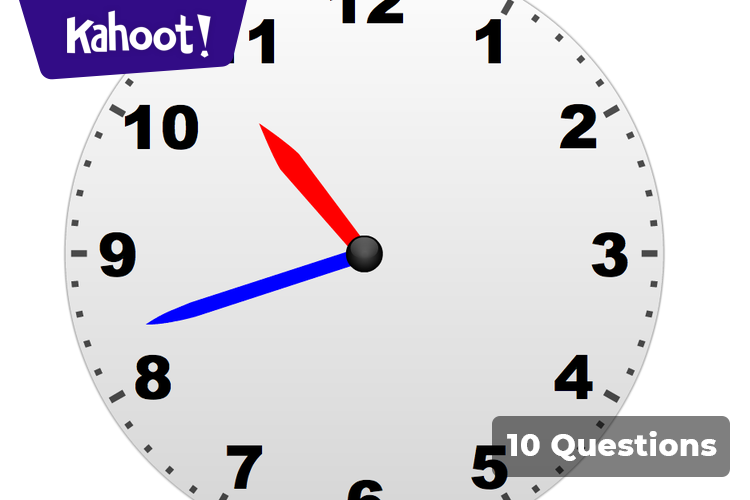 Telling Time to the Minute - Kahoot! Quiz