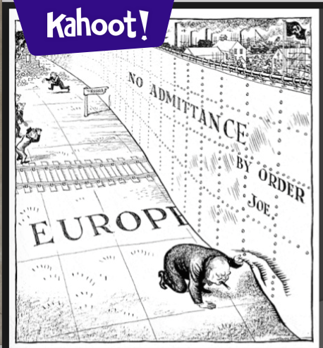 Cold War to Modern - Kahoot! Quiz