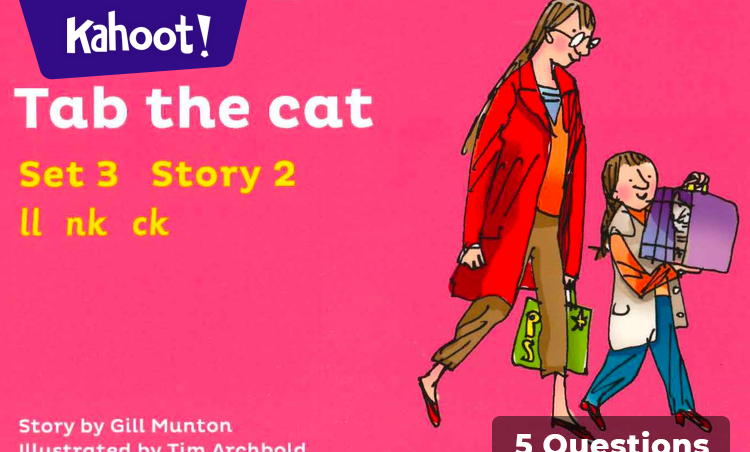 rwi Pink 2 Tab the cat - Kahoot! Quiz