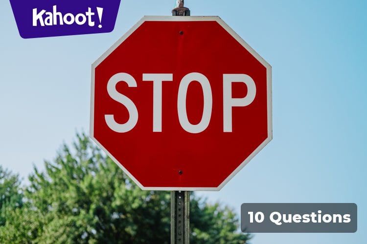 Basic Road Signs - Kahoot! Quiz