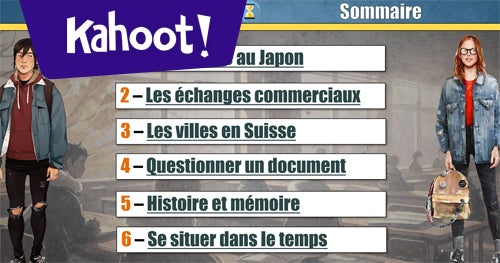 Démarches historiennes - 2 Les échanges commerciaux - Kahoot! Quiz