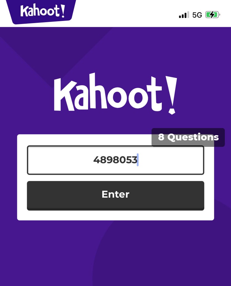 Tutorial for playing Kahoot with mobile phone - Kahoot! Quiz