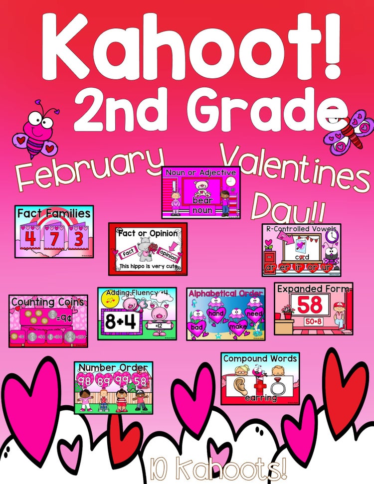 2nd Grade February Valentines Day Kahoots!! Fun, fun, fun!! - Kahoot ...